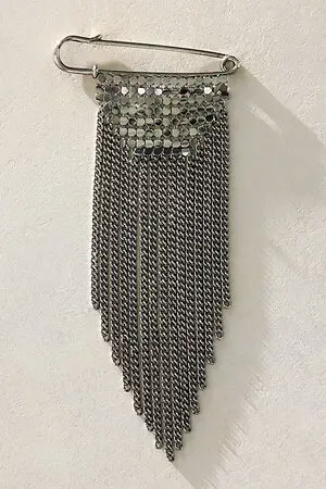 Free People Reed Brooch - Silver