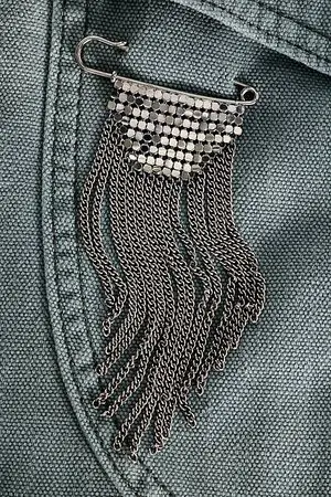 Free People Reed Brooch - Silver