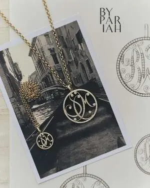 BY PARIAH The Initial Necklace