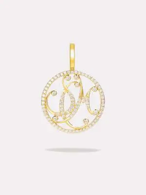 BY PARIAH The Initial Pendant - Gold