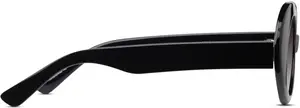 Zenni Oversized Oval Sunglasses Plastic Full Rim Frame - Black