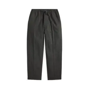 Ralph Lauren Relaxed Fit Wool Easy Pant - Charcoal