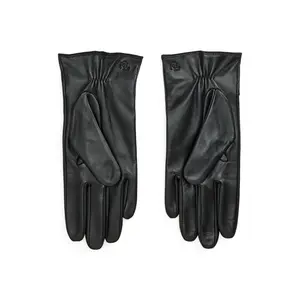 Ralph Lauren Bow-trim Sheepskin Gloves