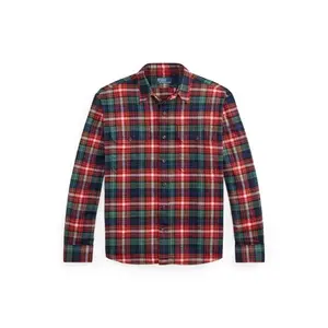 Ralph Lauren Classic Fit Plaid Flannel Workshirt