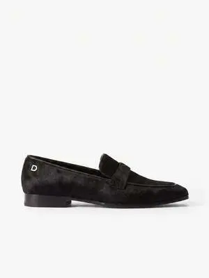 HOUSE OF DAGMAR Loafer Pony Hair - Black