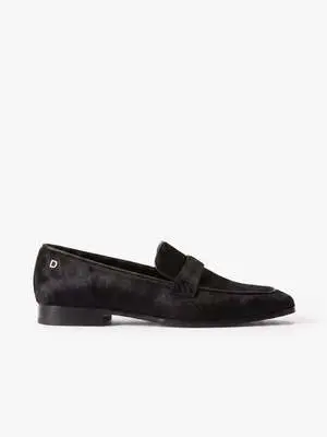 HOUSE OF DAGMAR Loafer Pony Hair - Black