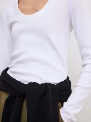 HOUSE OF DAGMAR Scoop Jersey Top