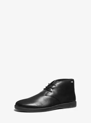 Michael Kors Wesley Leather Boot In Size By