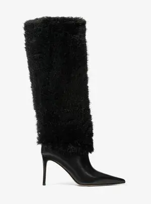 Michael Kors Dawn Faux Fur Boot In Size By