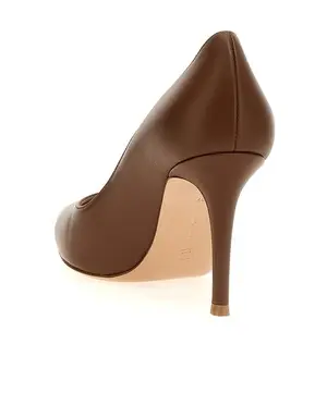 GIANVITO ROSSI Wearing High Heels - Brown
