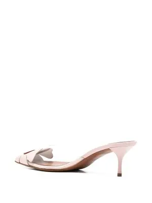 Alaïa Bloom Mules - Pink