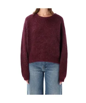 American Vintage Long-sleeved Knitwear - Red