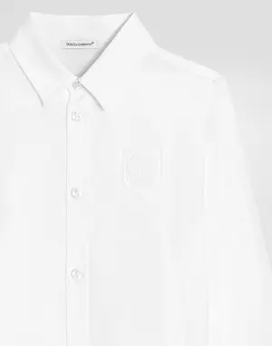 Dolce & Gabbana Linen Canvas Shirt