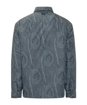 Etro Paisley Buttoned Overshirt
