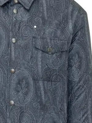 Etro Paisley Buttoned Overshirt