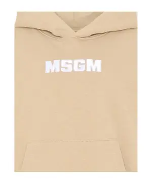 MSGM Logo Hooded Sweatshirt