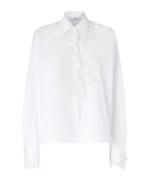 Ermanno Scervino Floral Lace Shirt - No