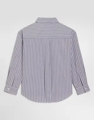 Dolce & Gabbana Striped Poplin Shirt