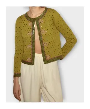 BODE Fairyfloss Embellished Cardigan