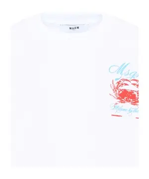 MSGM Crab-print Sweatshirt