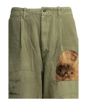 Kapital Katsuragi Patchwork Embroidered Tailored Trousers