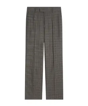 Dries Van Noten Long Straight-leg Wool Pants