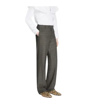Dries Van Noten Long Straight-leg Wool Pants