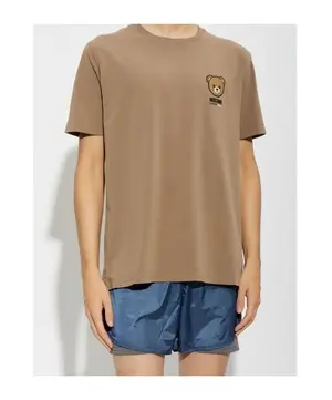 Moschino Bear-printed Short Sleeved T-shirt