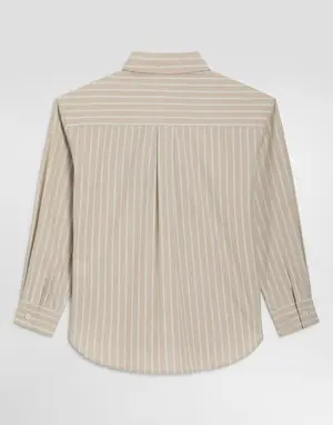 Dolce & Gabbana Poplin Shirt With Logo