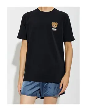 Moschino Bear-printed Short Sleeved T-shirt