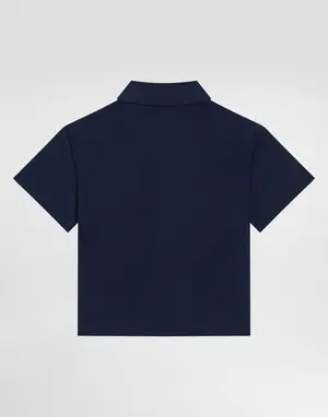 Dolce & Gabbana Logo-patch Polo Shirt