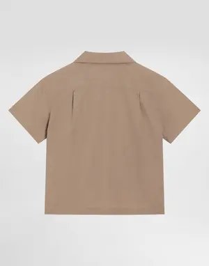 Dolce & Gabbana Logo-patch Short-sleeve Shirt