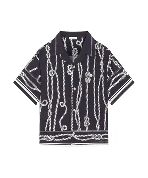 Dolce & Gabbana Marina-print Viscose Shirt - Multicolor