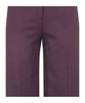 JOSEPH Wide-leg Trousers - Black