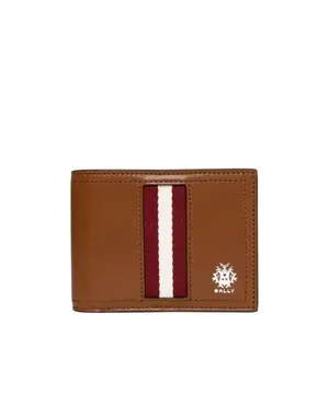 Bally Bi-fold Wallet - Brow