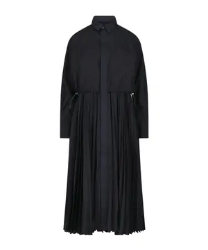 Sacai Long-sleeved Dress