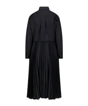 Sacai Long-sleeved Dress