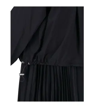 Sacai Long-sleeved Dress
