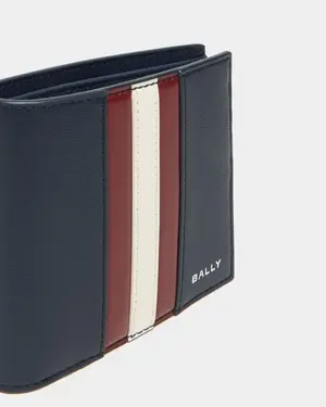 Bally Mythos Stripe Bifold Wallet
