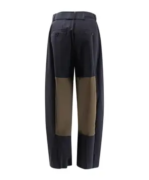 Sacai Belted Wide Leg Pants