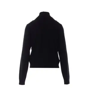 Zimmermann Lace Trim Turtleneck Knitted Sweater