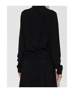 Zimmermann Lace Trim Turtleneck Knitted Sweater