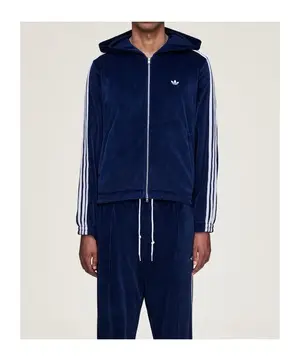 ADIDAS X WALES B ONNER Adidas X Wales Bonner Velour Zipped Track Jacket