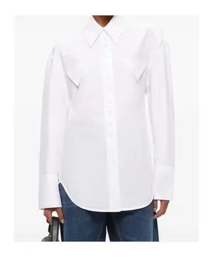 Pinko Slim-fit Shirt With Drawstring - White