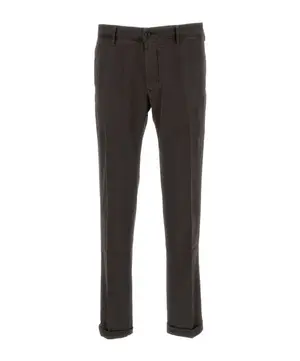 Incotex Slim-fit Turned-up Trousers - No