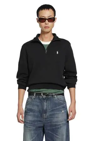 Polo Ralph Lauren Half-zip Sweatshirt - Black