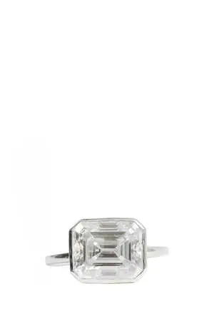 ALAN CROCETTI Moissanite Blade Ring L - Silver