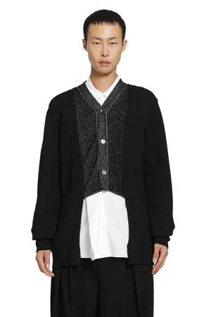 Comme Des Garçons Layered Cadigan - Black