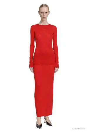 Alaïa Merino Bodycon Dress