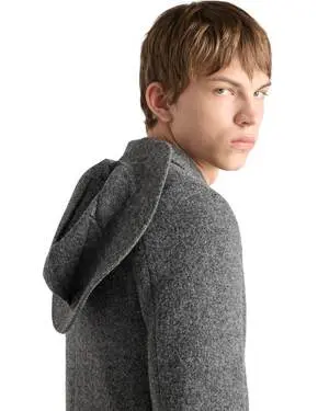 Prada Single-breasted Wool Coat